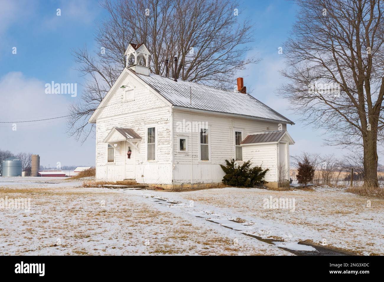 Illinois one room schoolhouse hi-res stock photography and images - Alamy