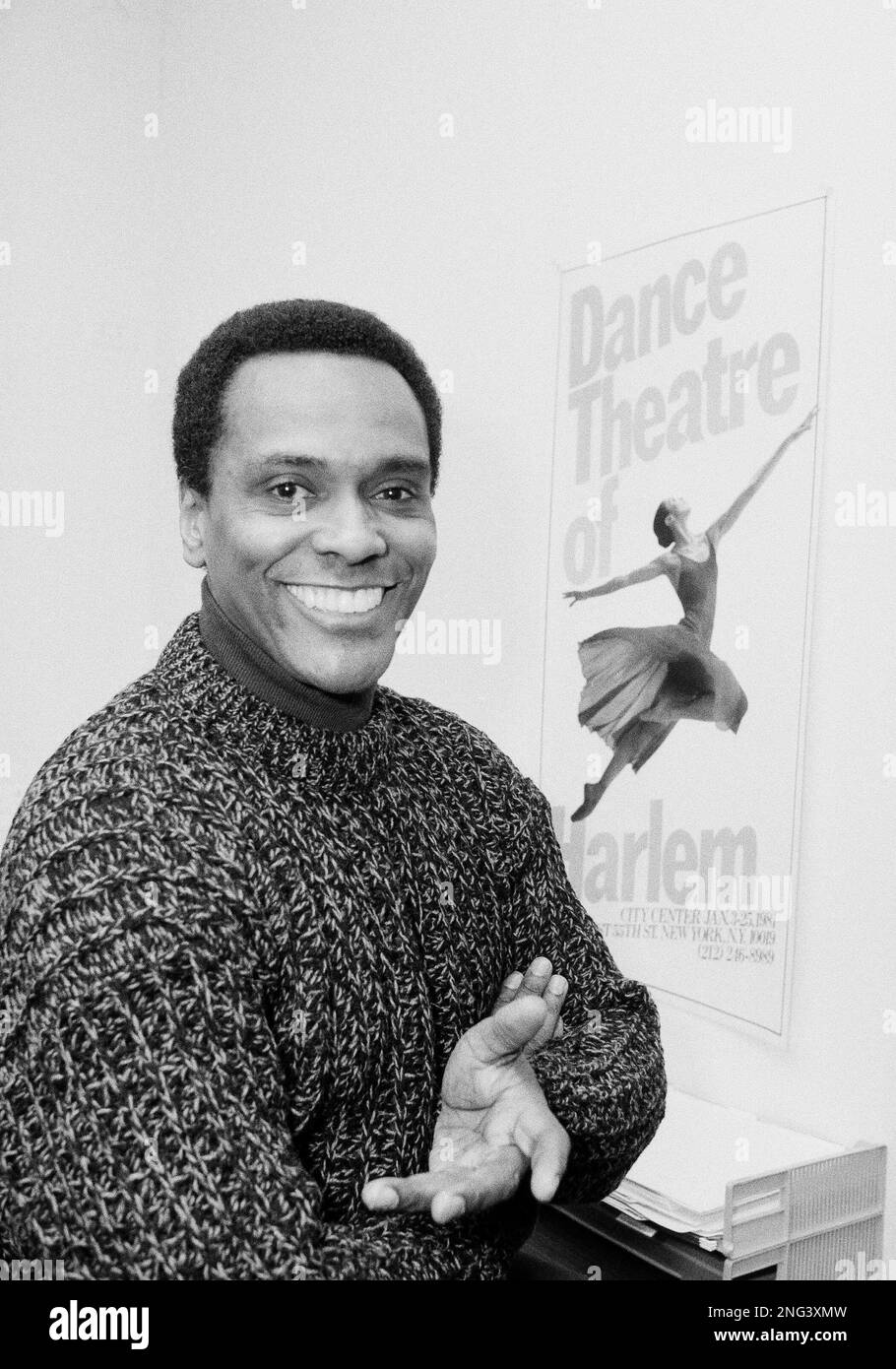 Choreographer Arthur Mitchell, founder of Dance Theatre of Harlem, a ...