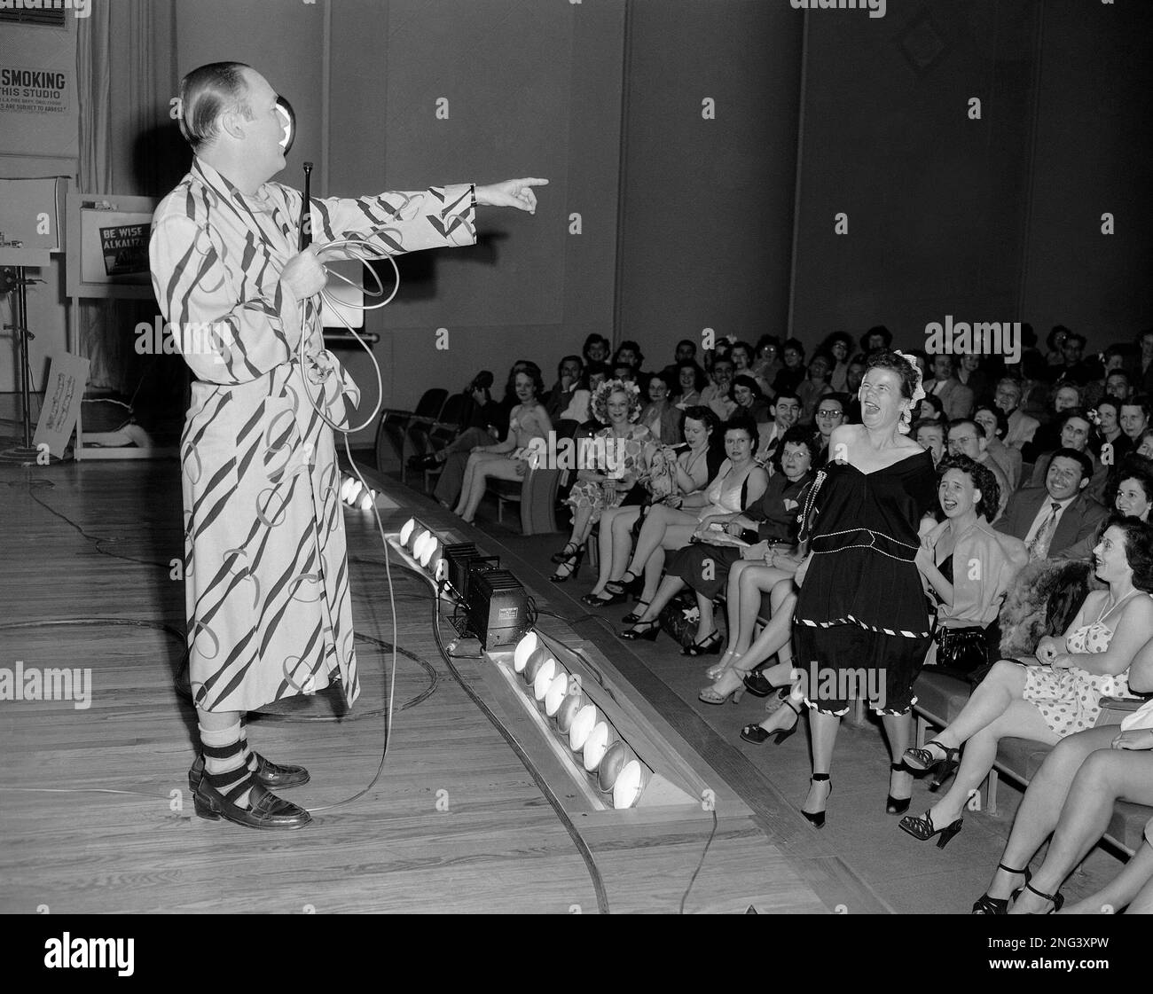 One Contestant At The Bathing Queen For A Day Television Show On May