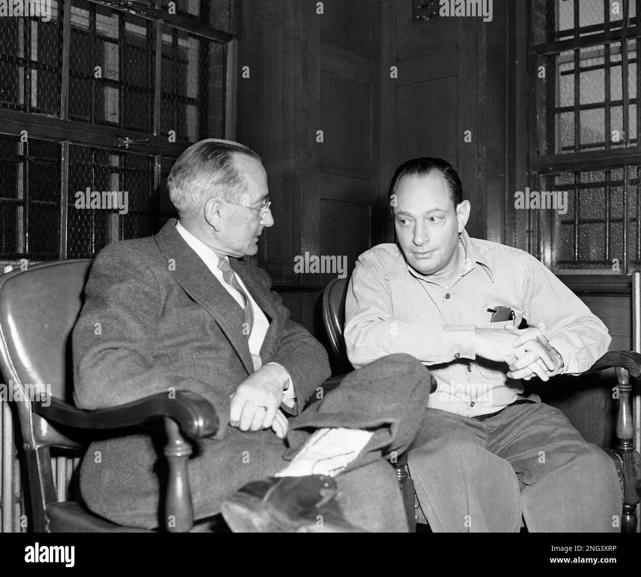 Nathan Leopold, right, thrill-slayer who has served 28 years in prison ...