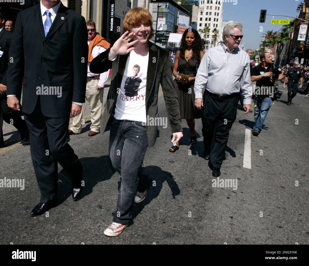 Rupert Grint arrives at the premiere of "Harry Potter and The Order of ...