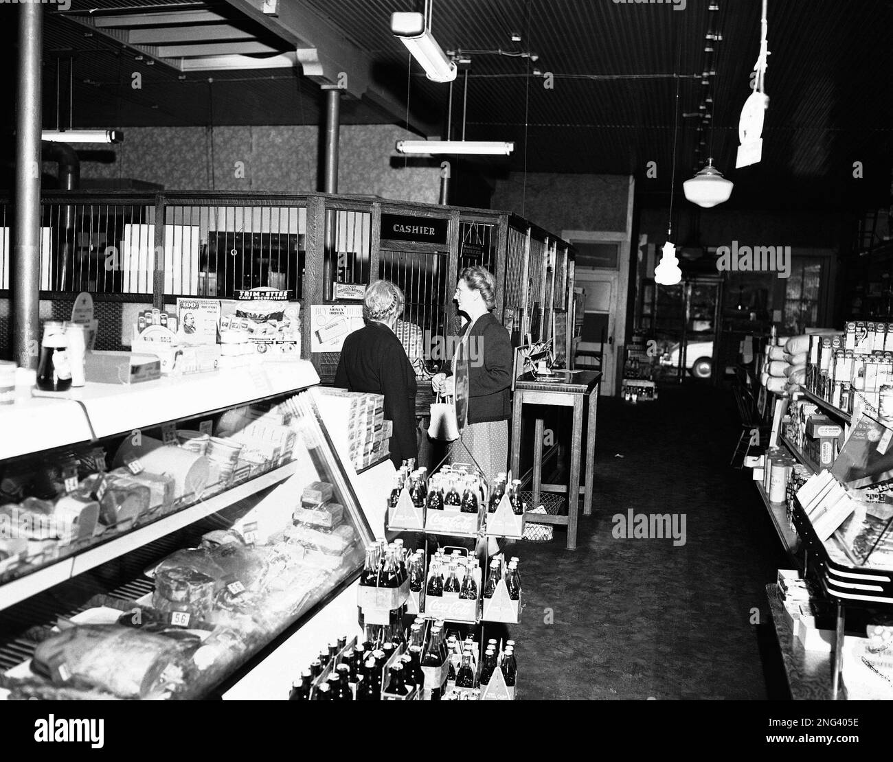 This combined general store and bank owned by Georgia Neese Clark ...