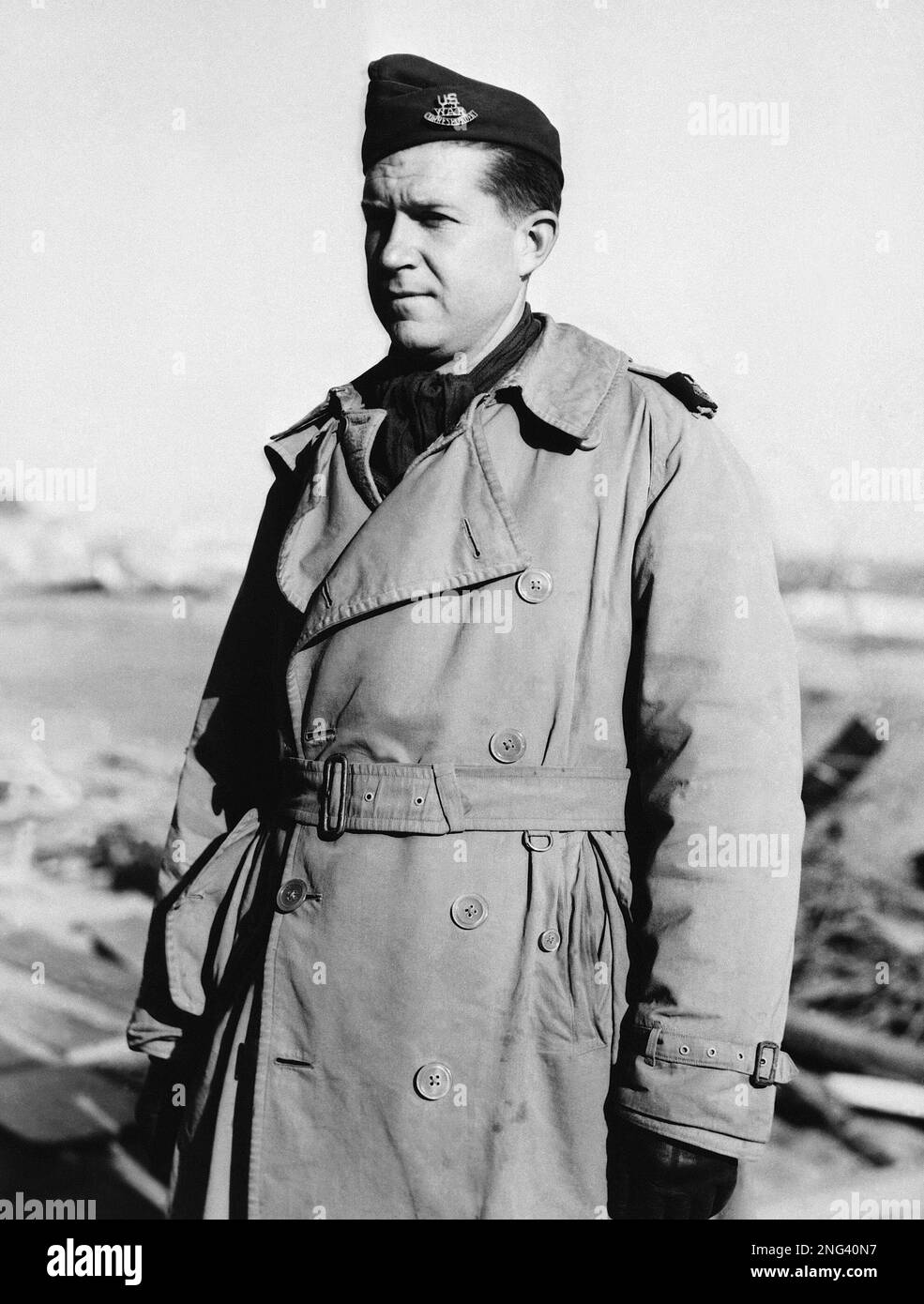 Dan De Luce, Associated Press war correspondent in Italy, is shown in ...