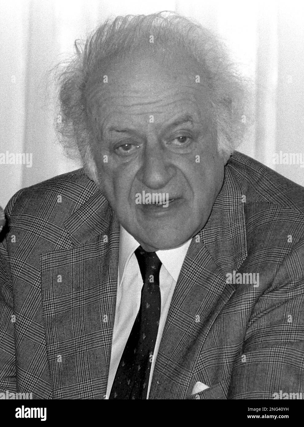 Portrait of Rolf Liebermann, new director of Hamburg's Staatsoper ...