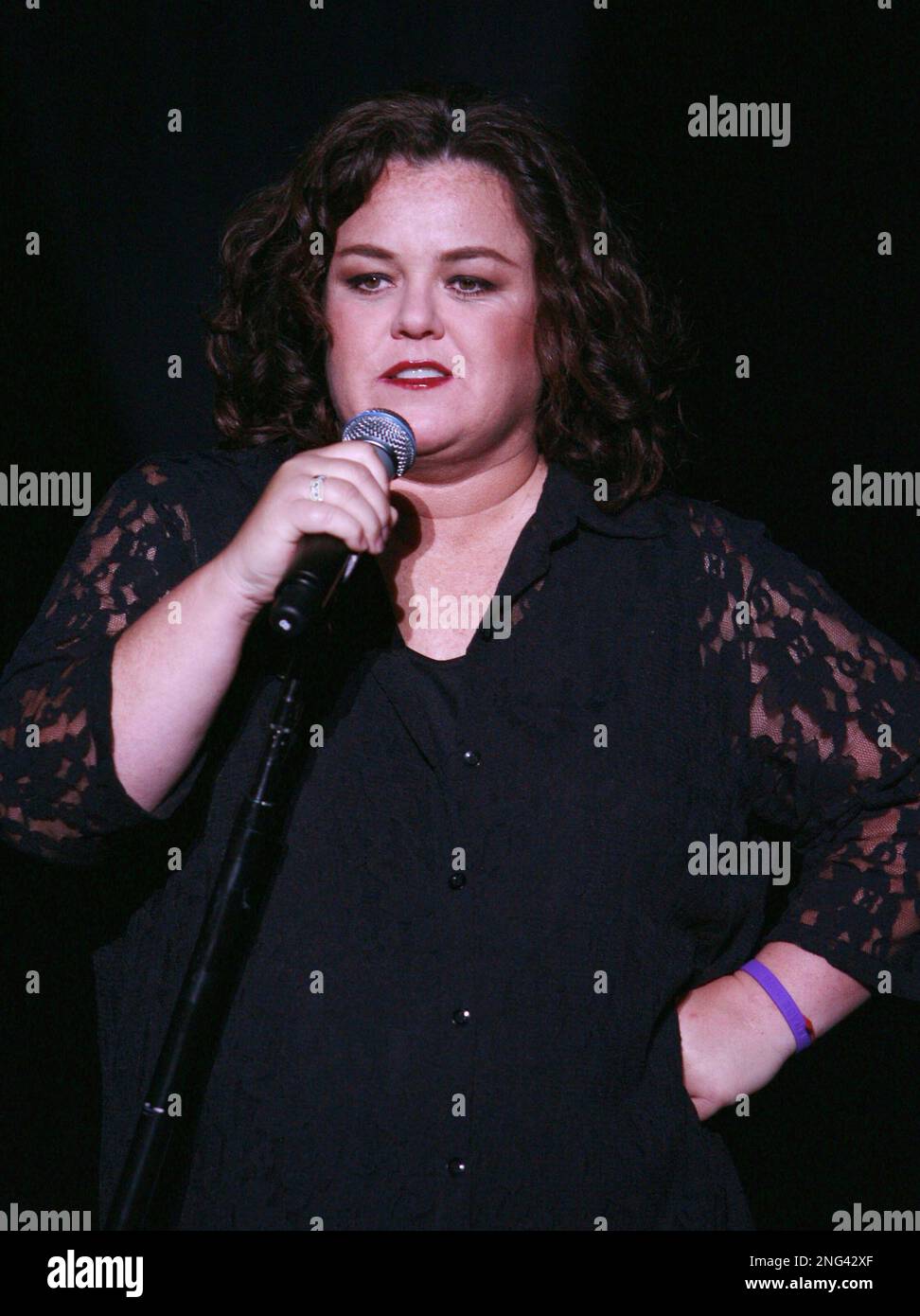 Rosie O'Donnell performs during the True Colors Tour concert at the ...