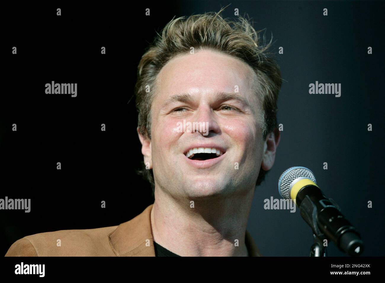 Sam Harris performs during the True Colors Tour concert at the Greek ...