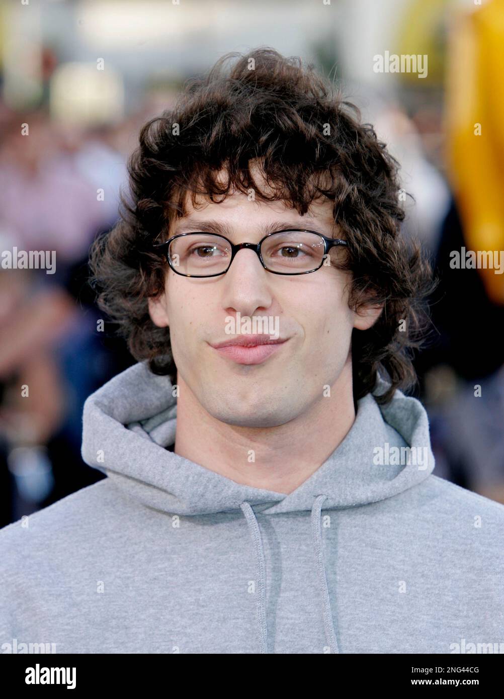 Andy Samberg arrives at the premiere of the film "Transformers ...