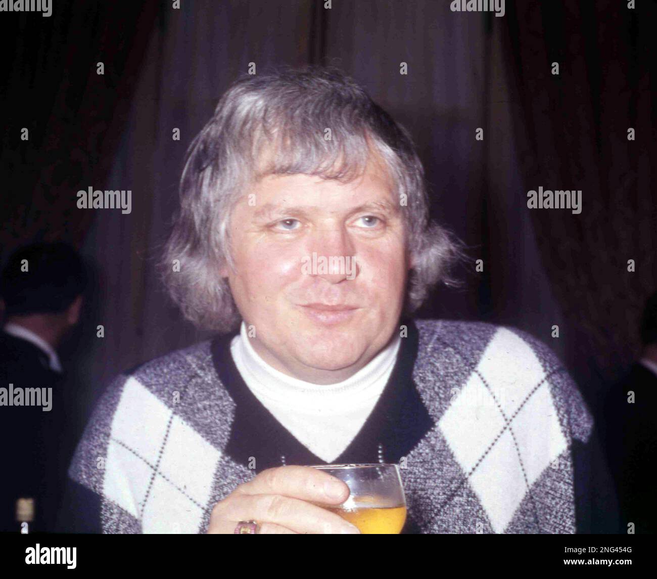 British film director Ken Russell at a reception to launch the film ...