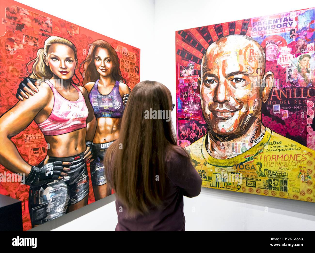 Los Angeles, California, USA. 16th Feb, 2023. ''Joe Rogan' (right) and ...