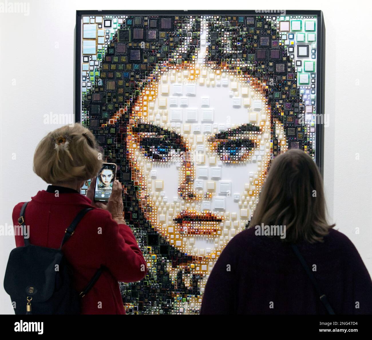 Los Angeles, California, USA. 16th Feb, 2023. 'Oula' by artist Isabelle ...