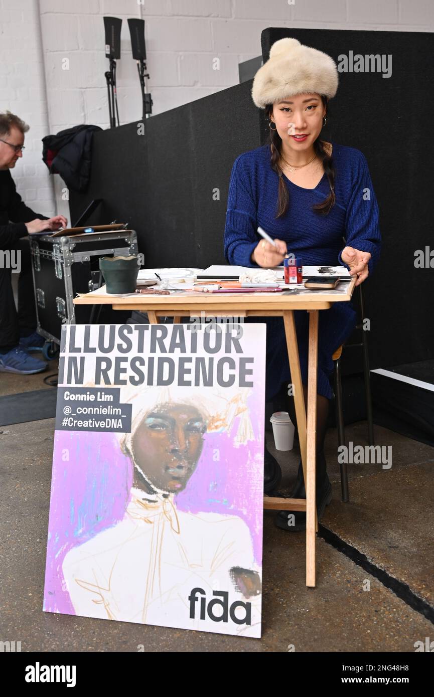 Connie lim fashion illustration hi-res stock photography and images - Alamy