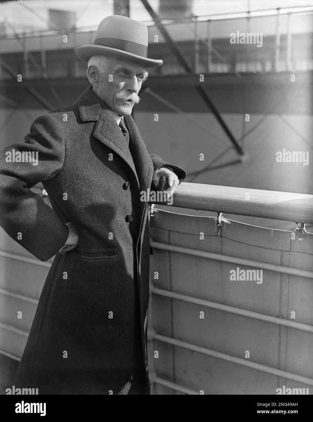 Andrew W. Mellon, former secretary of the treasury, is photographed ...