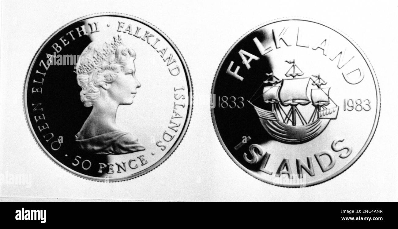One of the commemorative coins struck by the Royal Mint for the ...