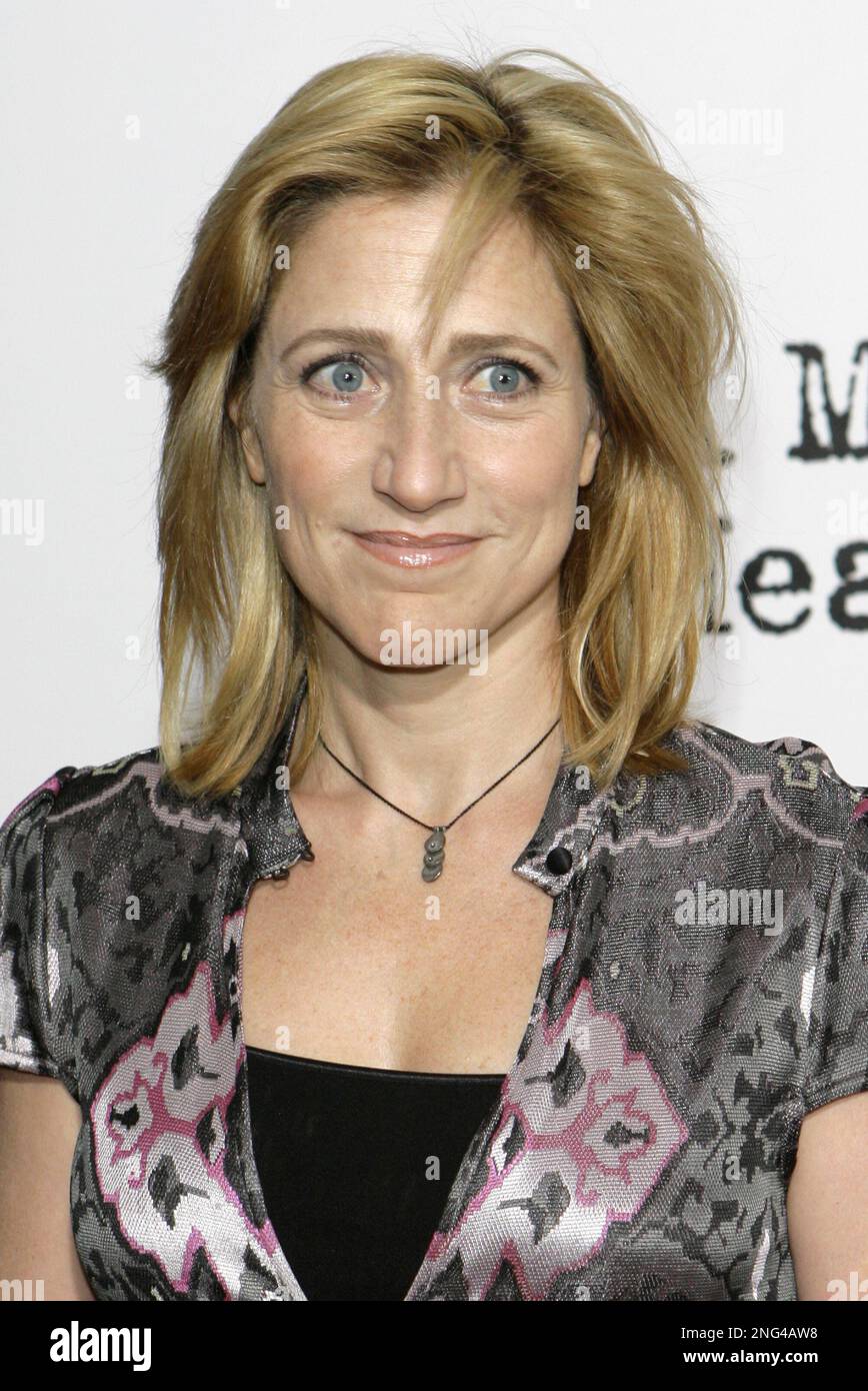 Actress Edie Falco arrives at the New York premiere of 'A Mighty Heart ...