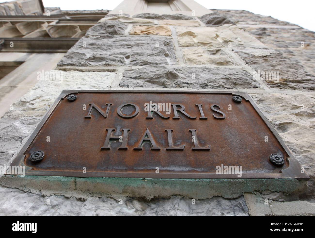 Norris Hall, the scene where Virginia Tech gunman Seung-Hui Cho shot 31 ...