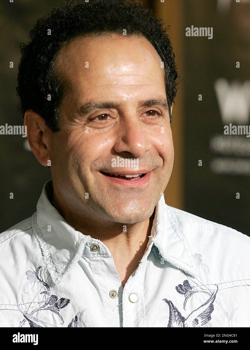 Actor Tony Shalhoub poses on the press line at the world premiere of ...