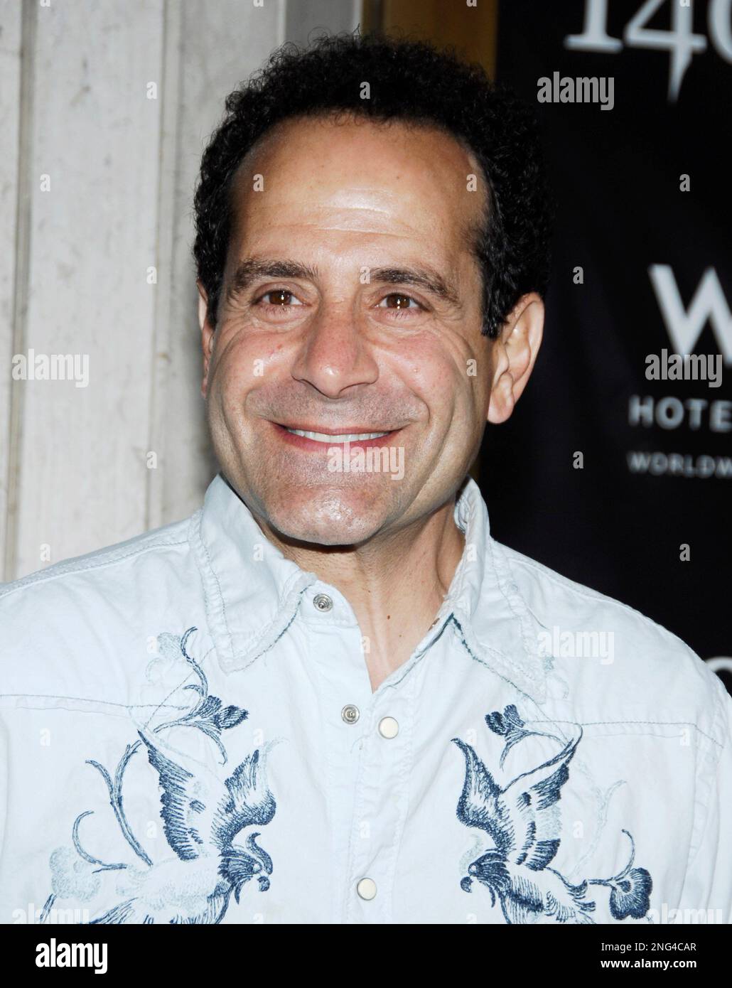 Actor Tony Shalhoub poses on the press line at the world premiere of ...
