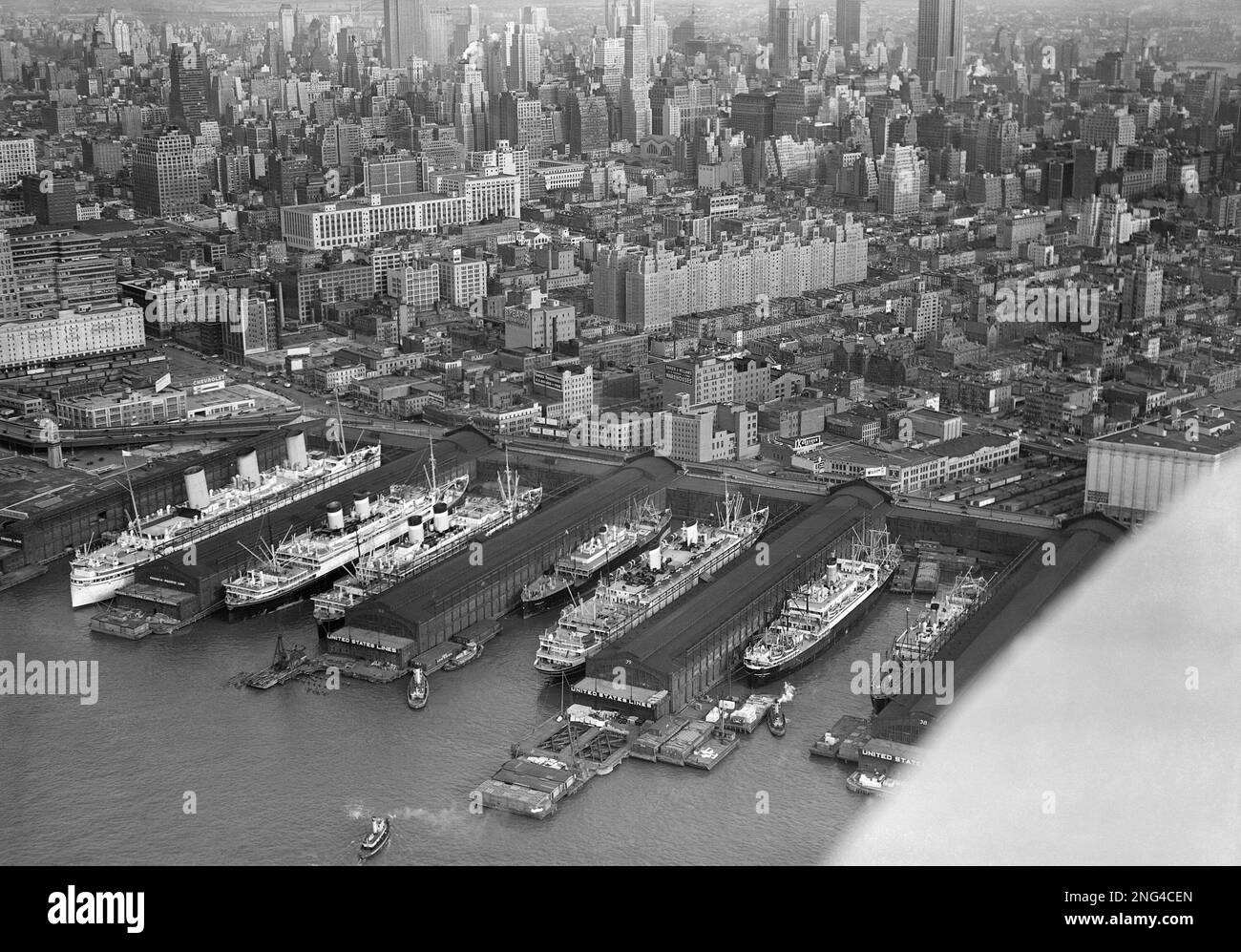 One of the most representative arrays of American merchant vessels ever ...