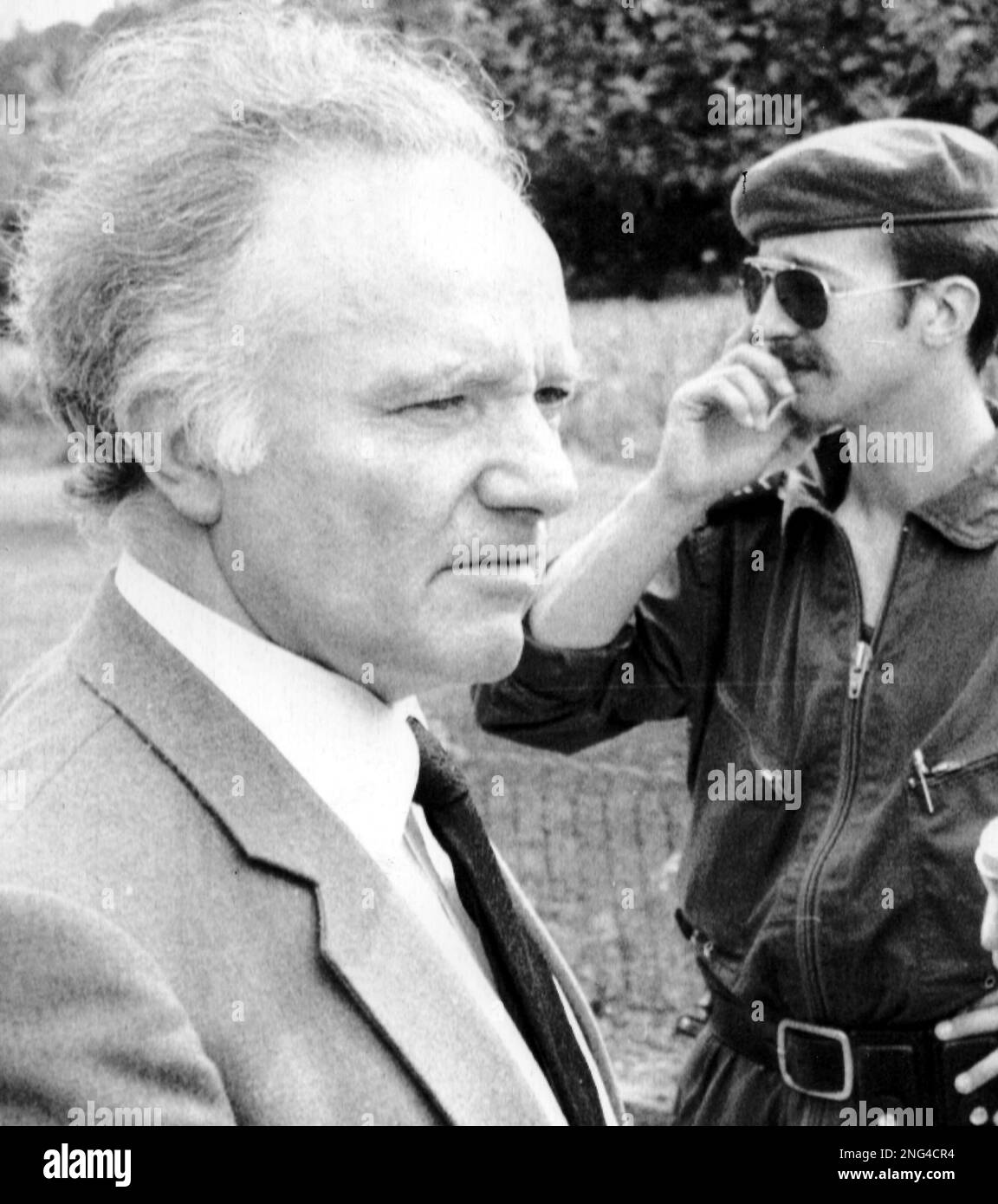 The brother of the late British actor Richard Burton Graham Jenkins (L ...