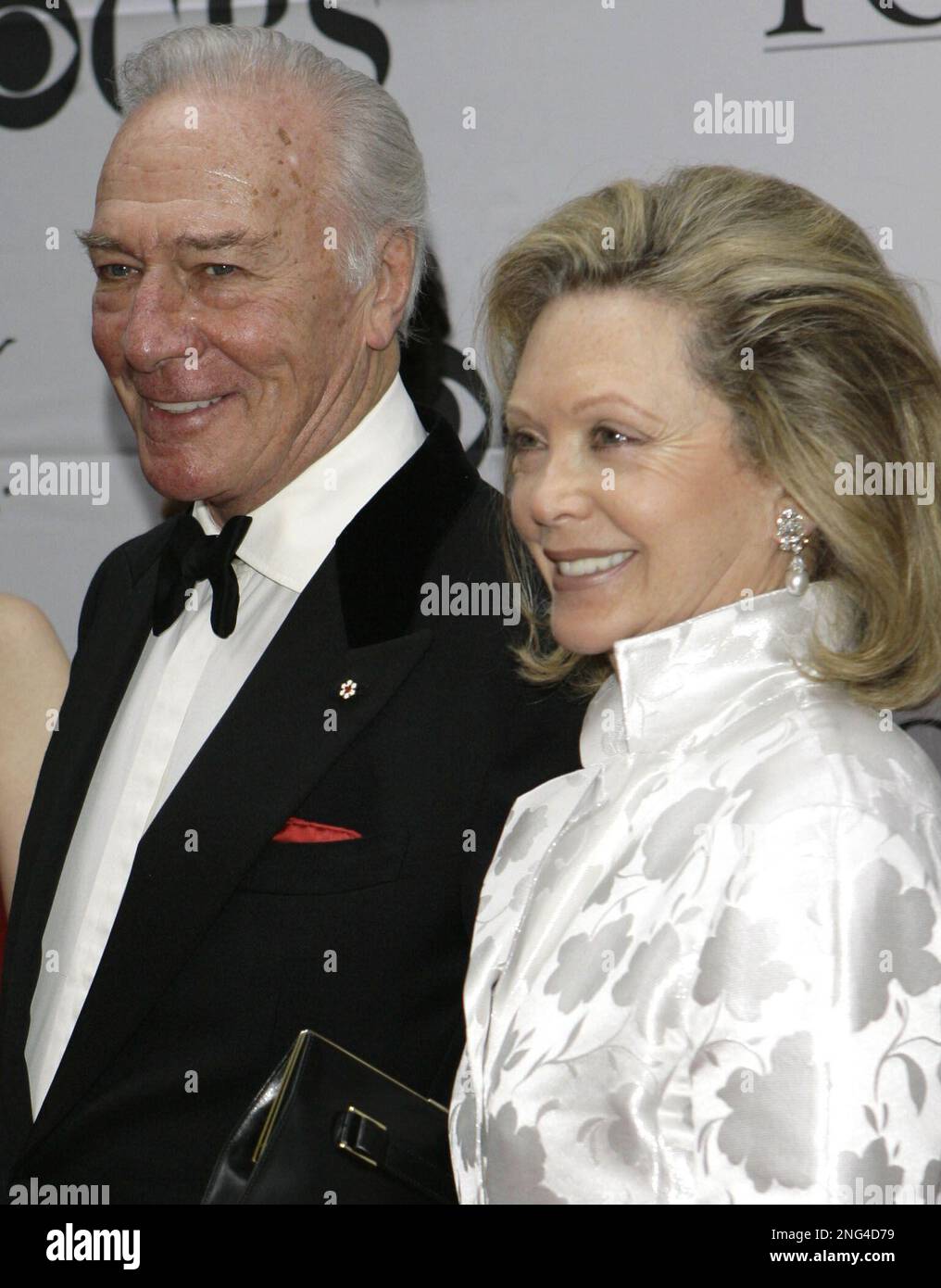 Christopher Plummer and his wife Elaine Taylor arrive at the 61st ...