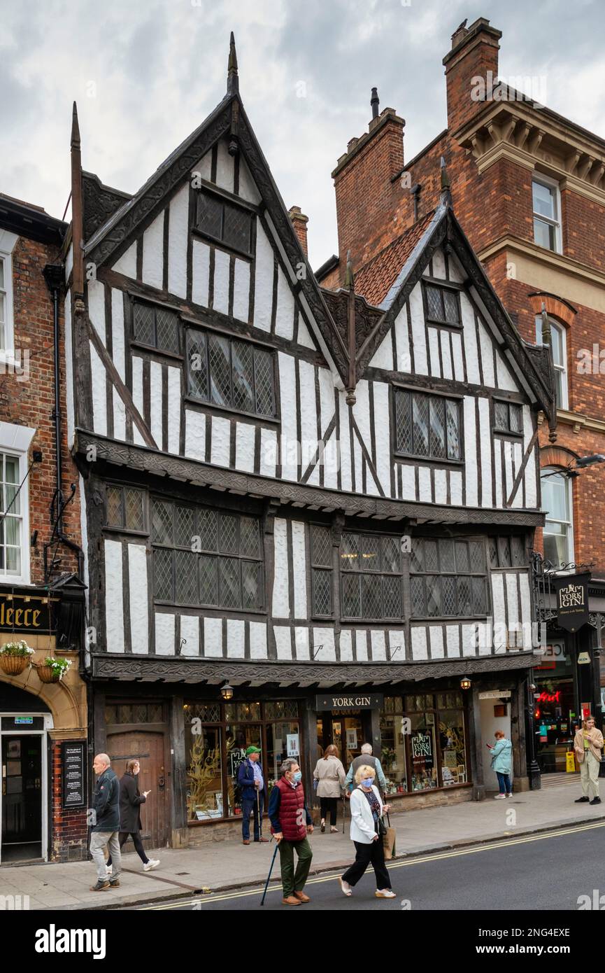 Sir Thomas Herbert's House in York, England Stock Photo - Alamy