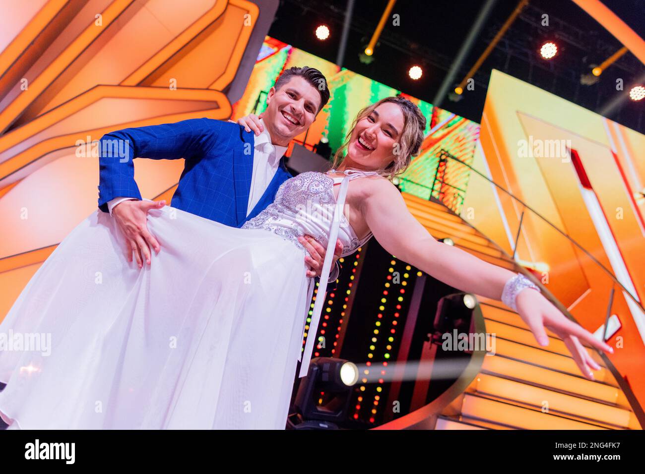 Cologne, Germany. 17th Feb, 2023. Alex Mariah Peter, model, and ...