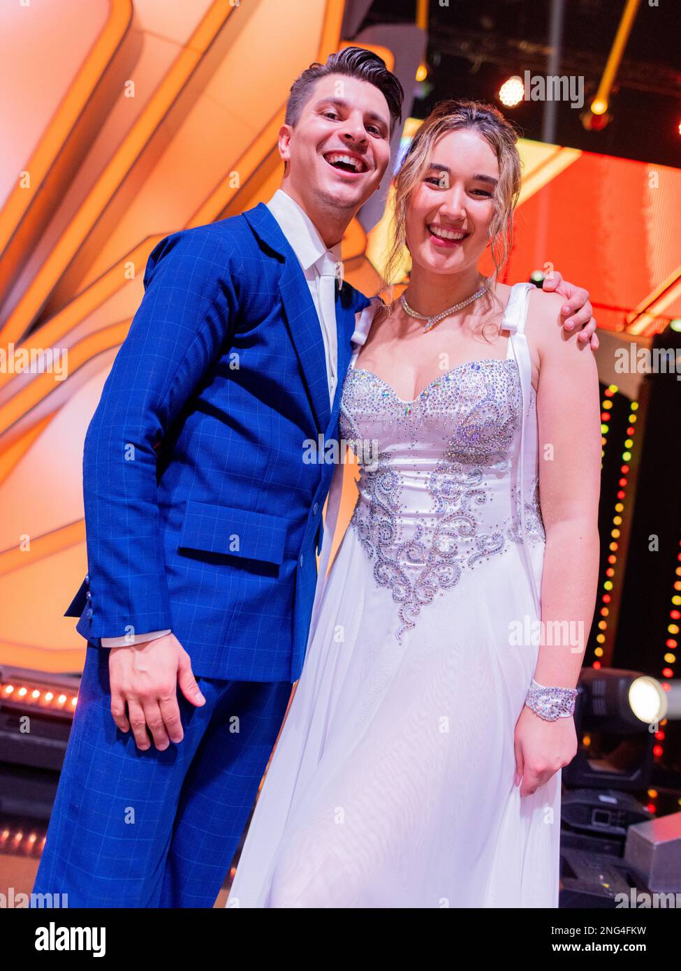 Cologne, Germany. 17th Feb, 2023. Alex Mariah Peter, model, and ...