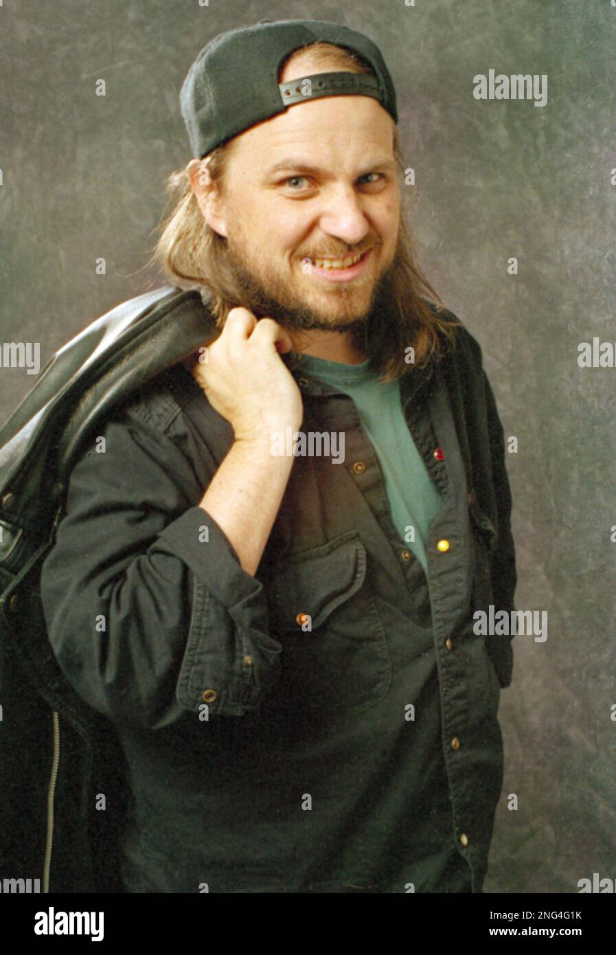 Comedian Bobcat Goldthwait is seen following an interview in New York ...
