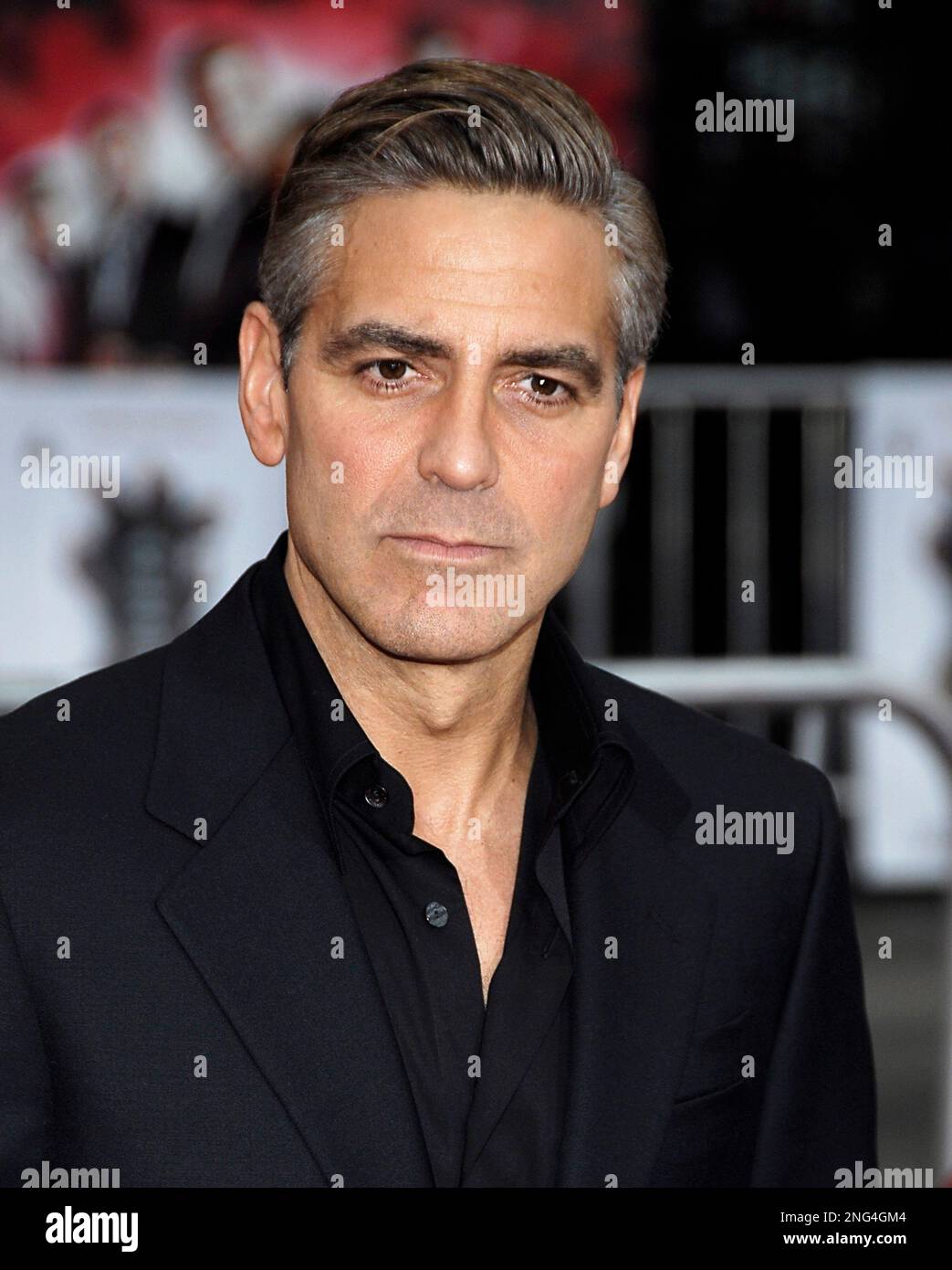 Actor George Clooney at the Ocean's Thirteen Premiere in Los Angeles ...
