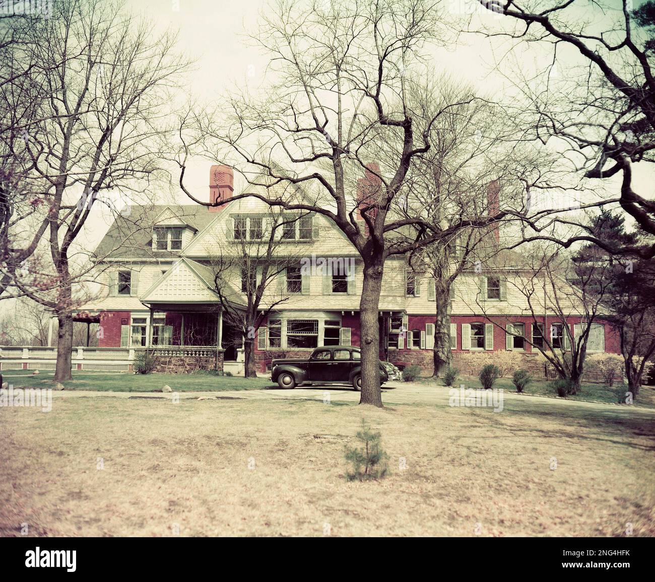 President Theodore Roosevelt's home at Oyster Bay, Long Island, is ...