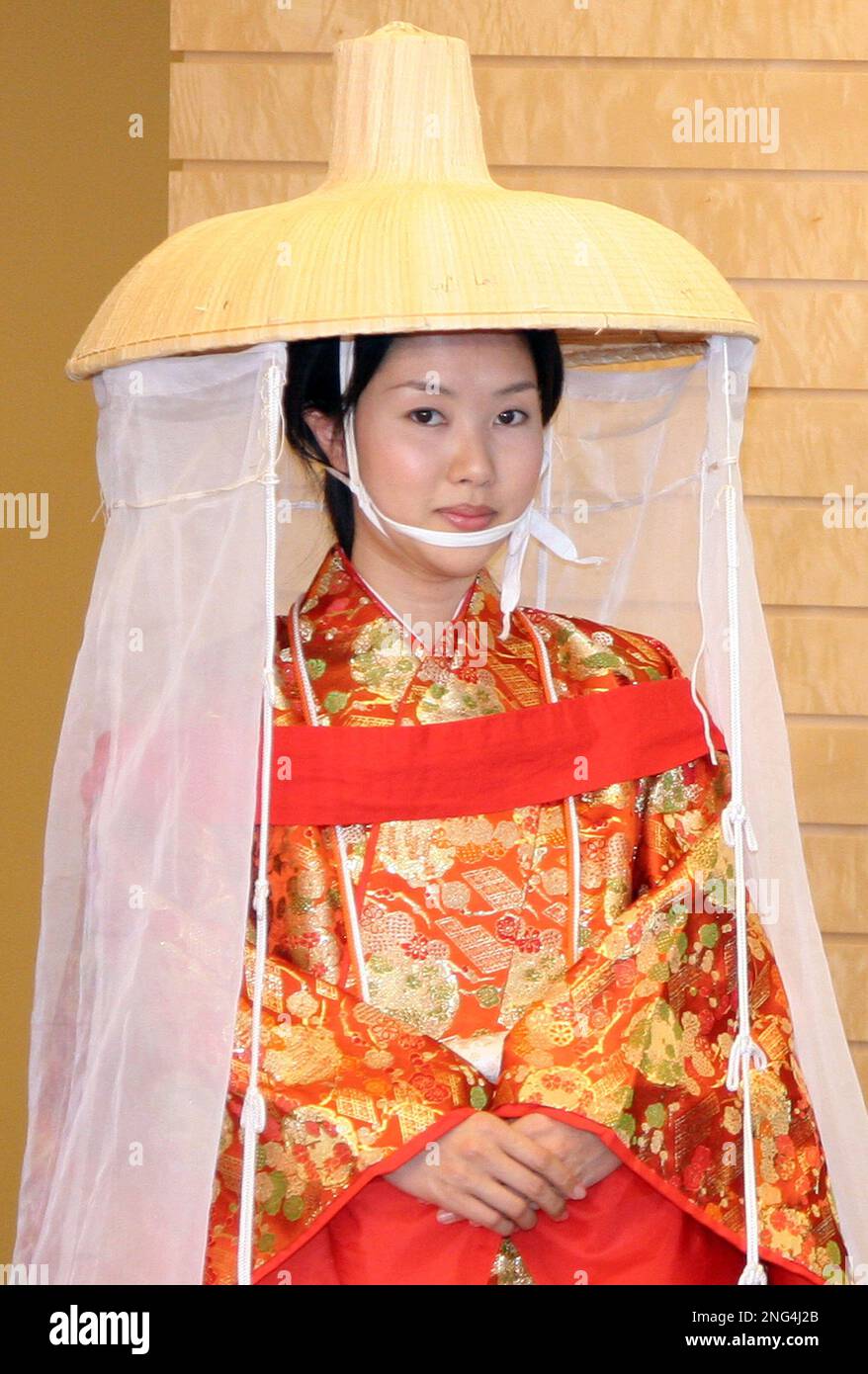 Miss Plum Sayaka Matsumoto representing the Kishu Plum Organization ...