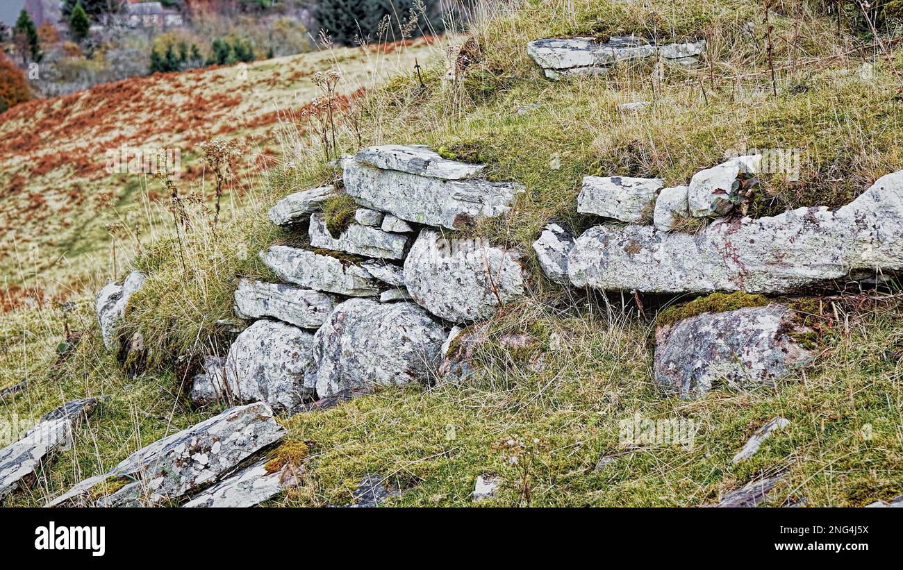 Borgue Langwell broch also known as Berriedale broch, Langwell Water ...