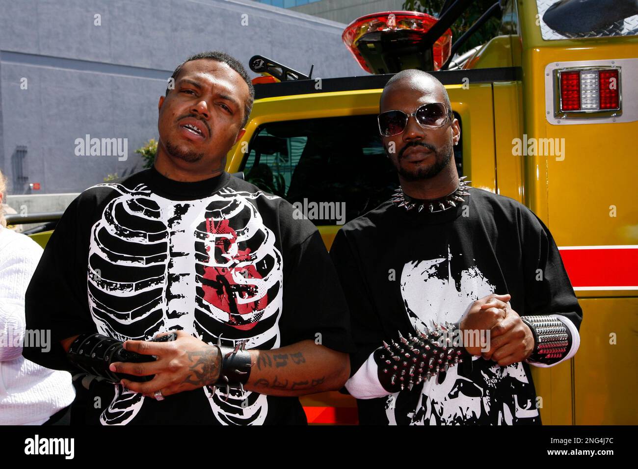 Three 6 Mafia arrive at the MTV Movie Awards in Los Angeles, Calif ...