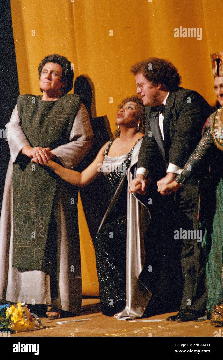 Soprano Leontyne Price is seen as she takes nearly 30 minutes of ...