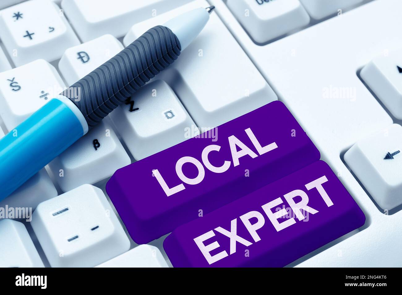 Writing displaying text Local Expert. Internet Concept offers expertise ...