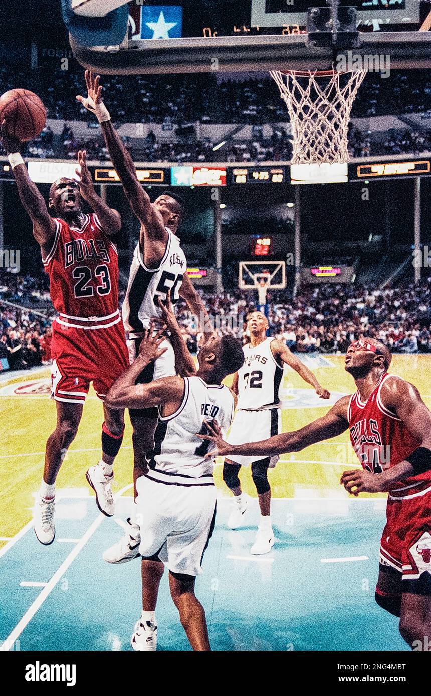 Basketball NBA Michael Jordan, Chicago Bulls in 1993 Stock Photo - Alamy