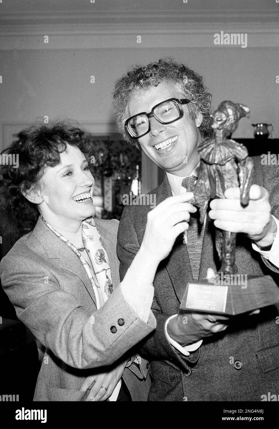 Canadian ambassador Kenneth D. Taylor presents Canadian actress Roberta ...