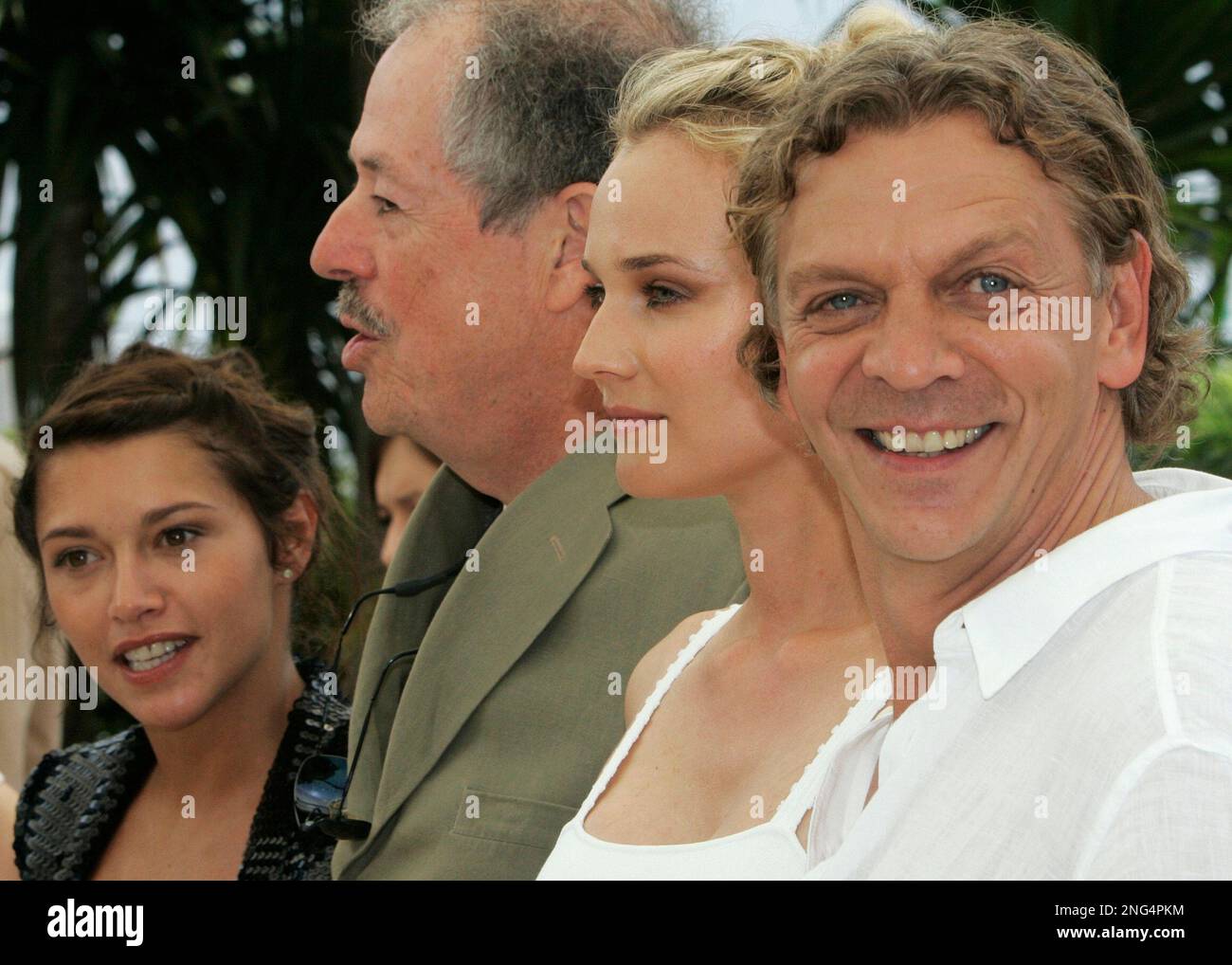 From left, French actress Emma de Caunes, Canadian director Denys ...