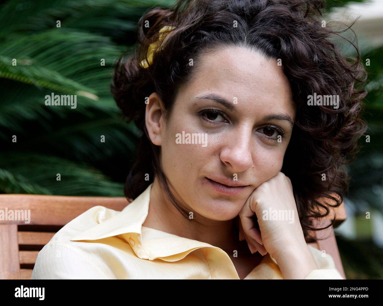 Argentine director Ana Katz poses for a photo at the 60th International ...