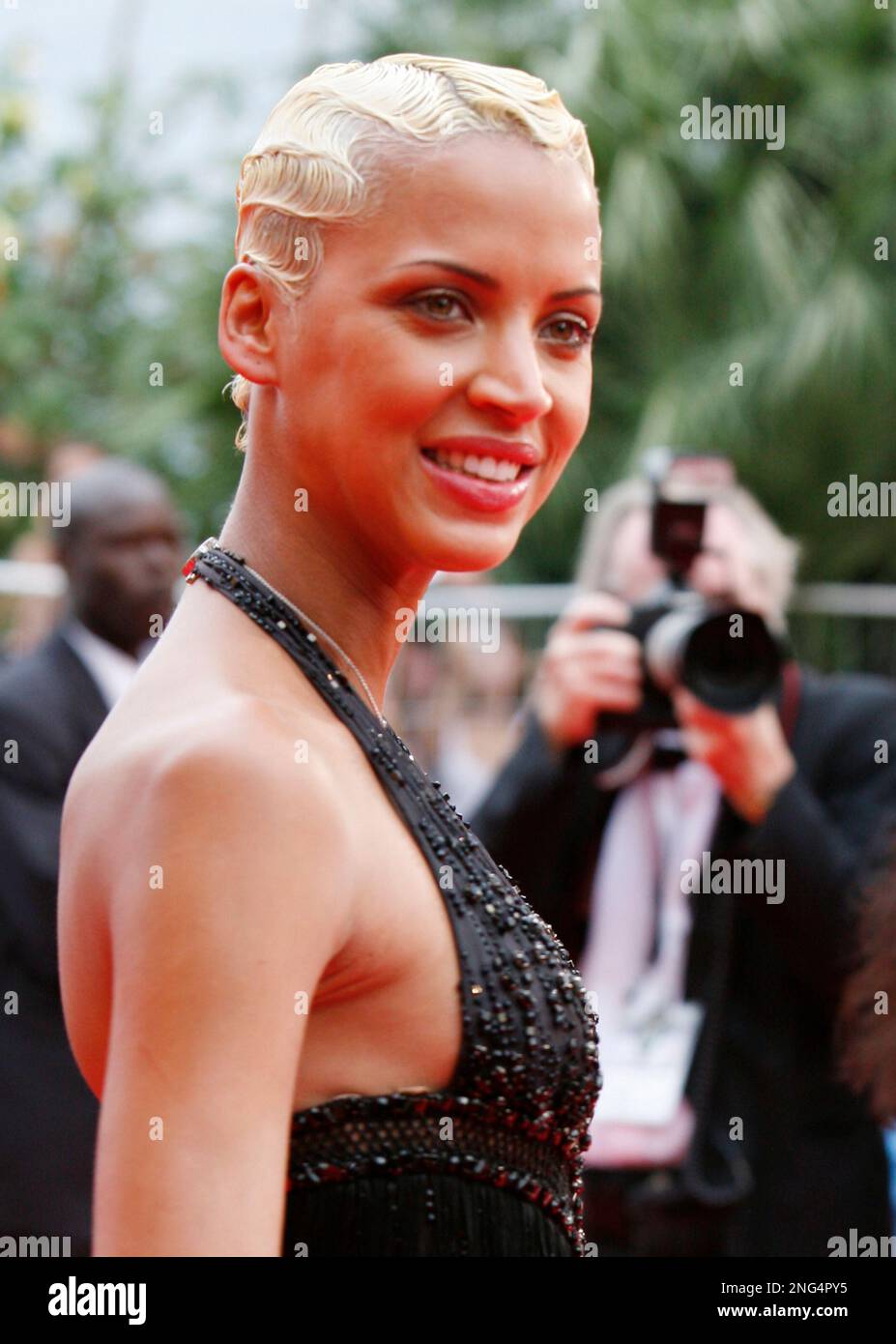 Noemi Lenoir arrives for the screening of the film "We Own the Night ...