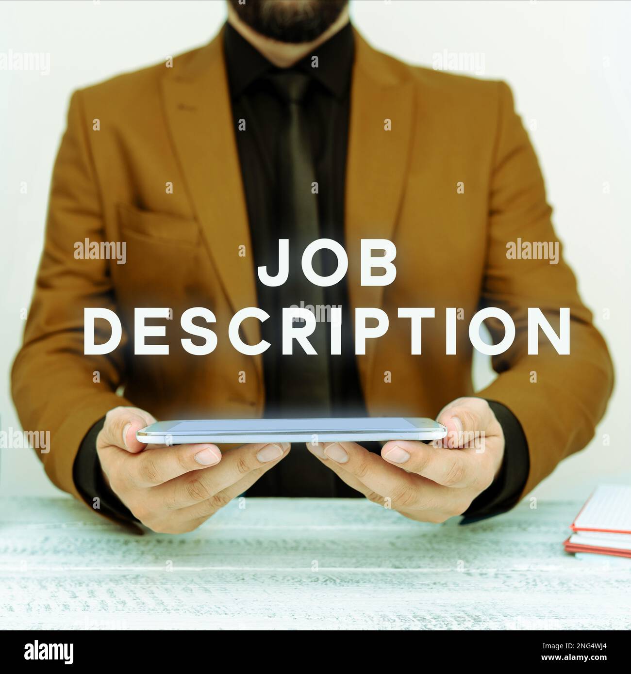 Conceptual display Job Description. Business showcase A document that ...