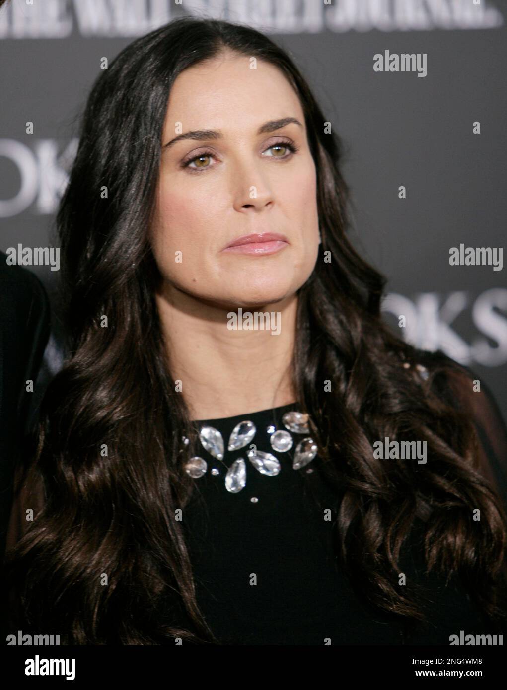Demi Moore arrives at the premiere of "Mr. Brooks" in Los Angeles on ...
