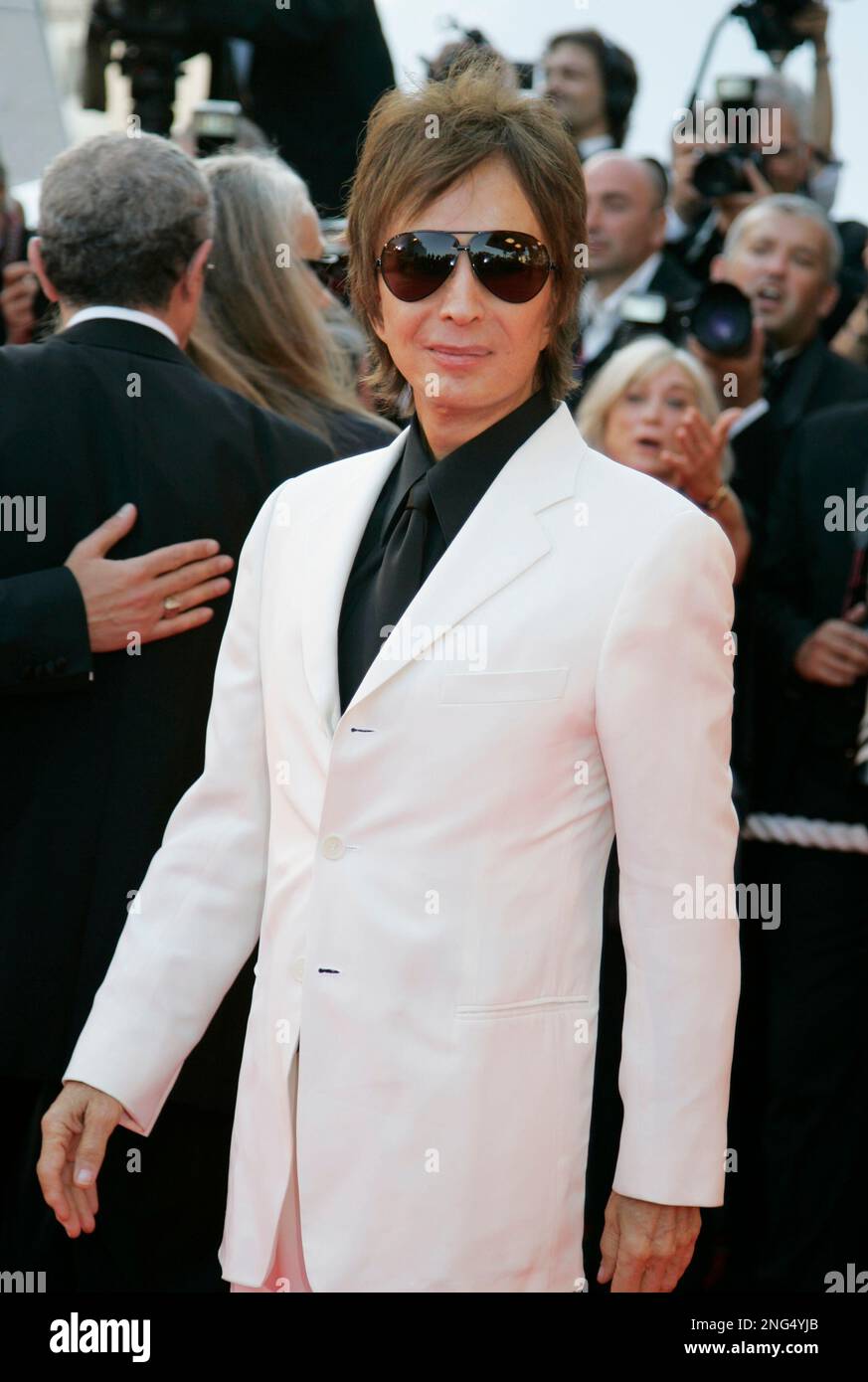 American director Michael Cimino arrives for the screening of the film ...