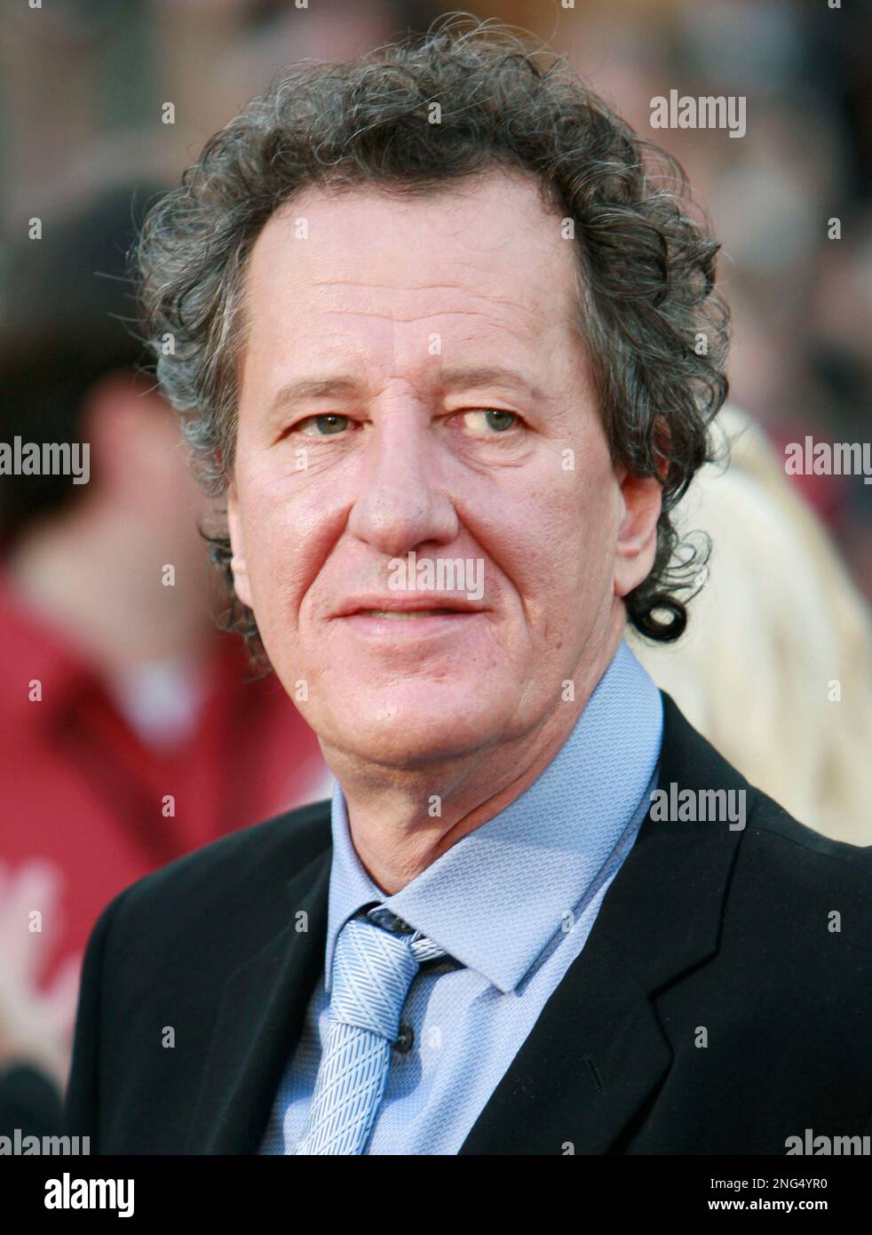 Geoffrey Rush arrives at the premiere for "Pirates of the Caribbean: At ...