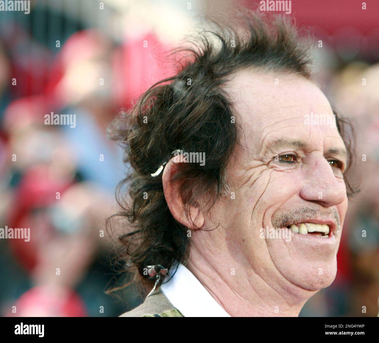 Keith Richards arrives at the premiere for "Pirates of the Caribbean ...
