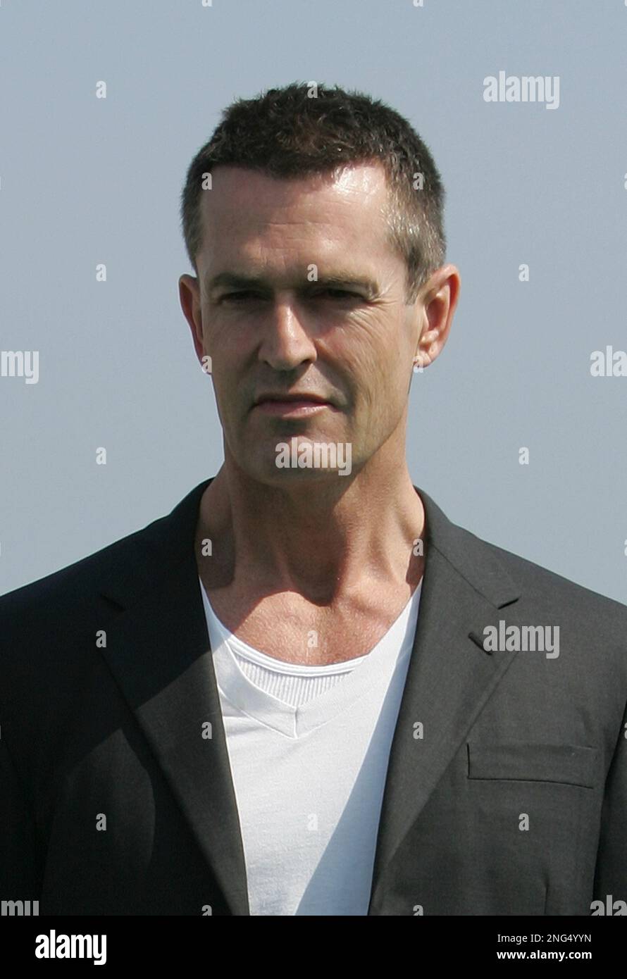 British actor Rupert Everett poses during a photo call for the film "St ...
