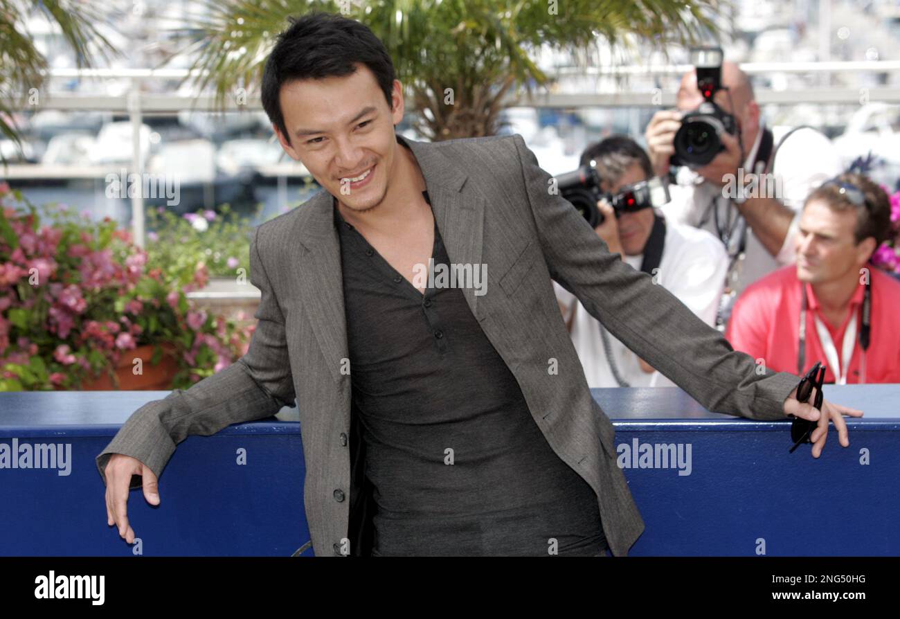 Taiwanese actor Chang Chen poses during a photo call for the film "Soom ...