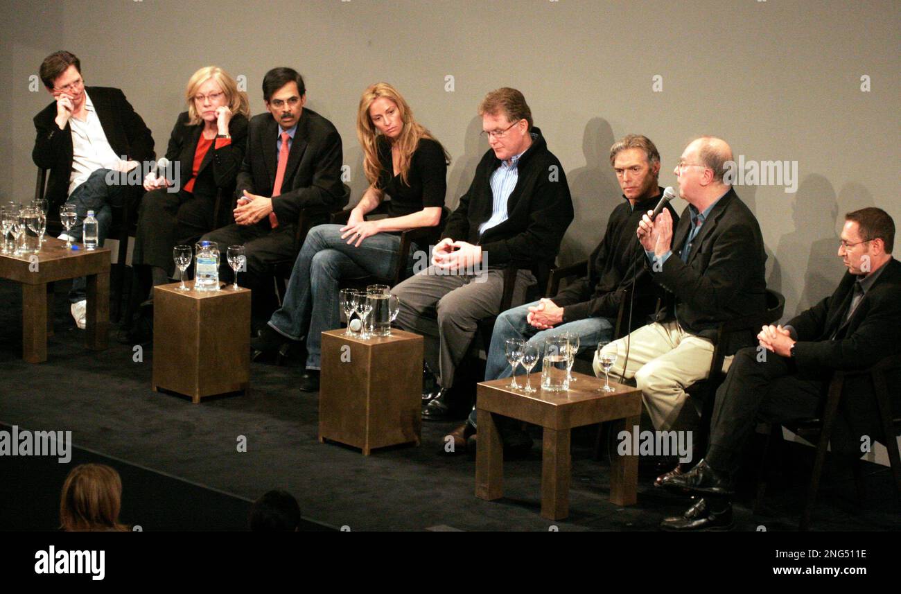 From left to right, Michael J. Fox, Dr. Susan B. Bressman, Dr. Vijay ...