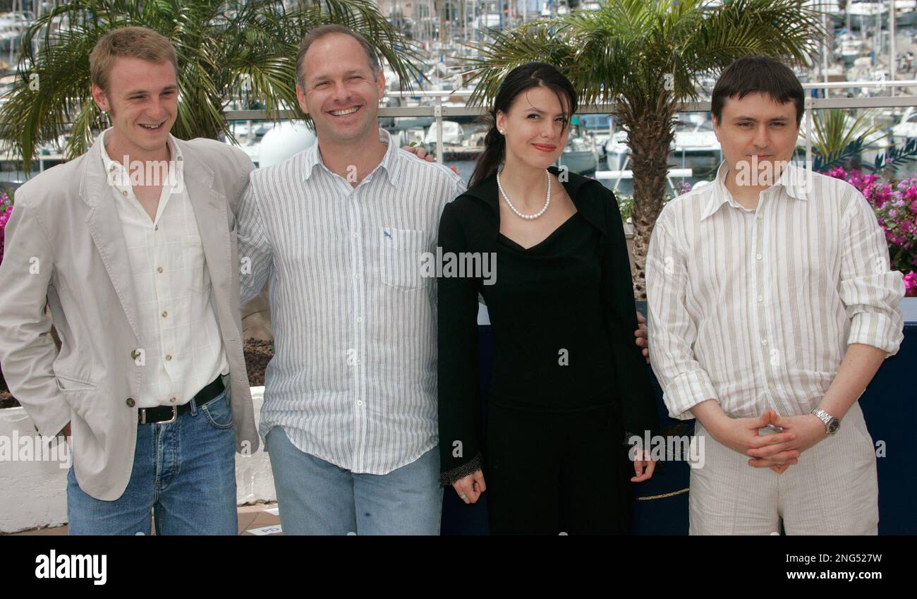 Romanian actors, left to right, Alexandru Potocean, Vlad Ivanov and ...