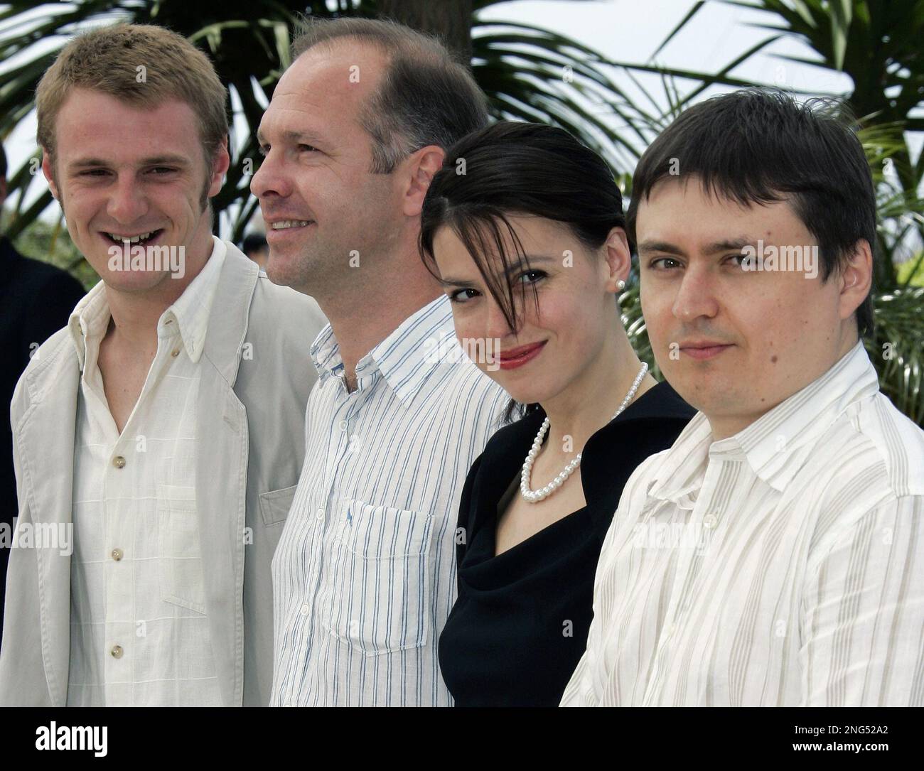 Romanian actors, left to right, Alexandru Potocean, Vlad Ivanov and ...